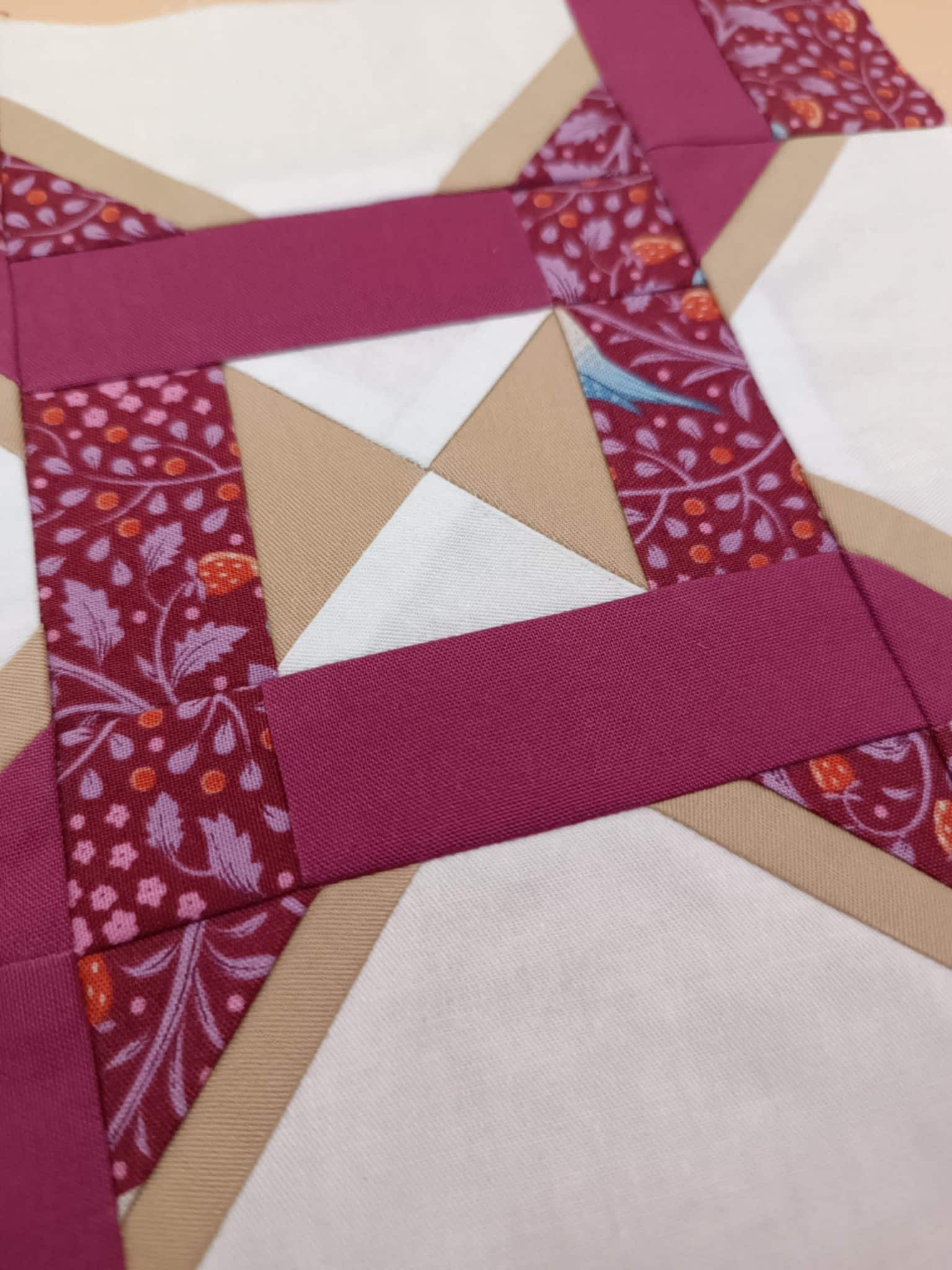 Foundation Paper Piecing Pattern Deliciously Plaited Geometric Quilting ...