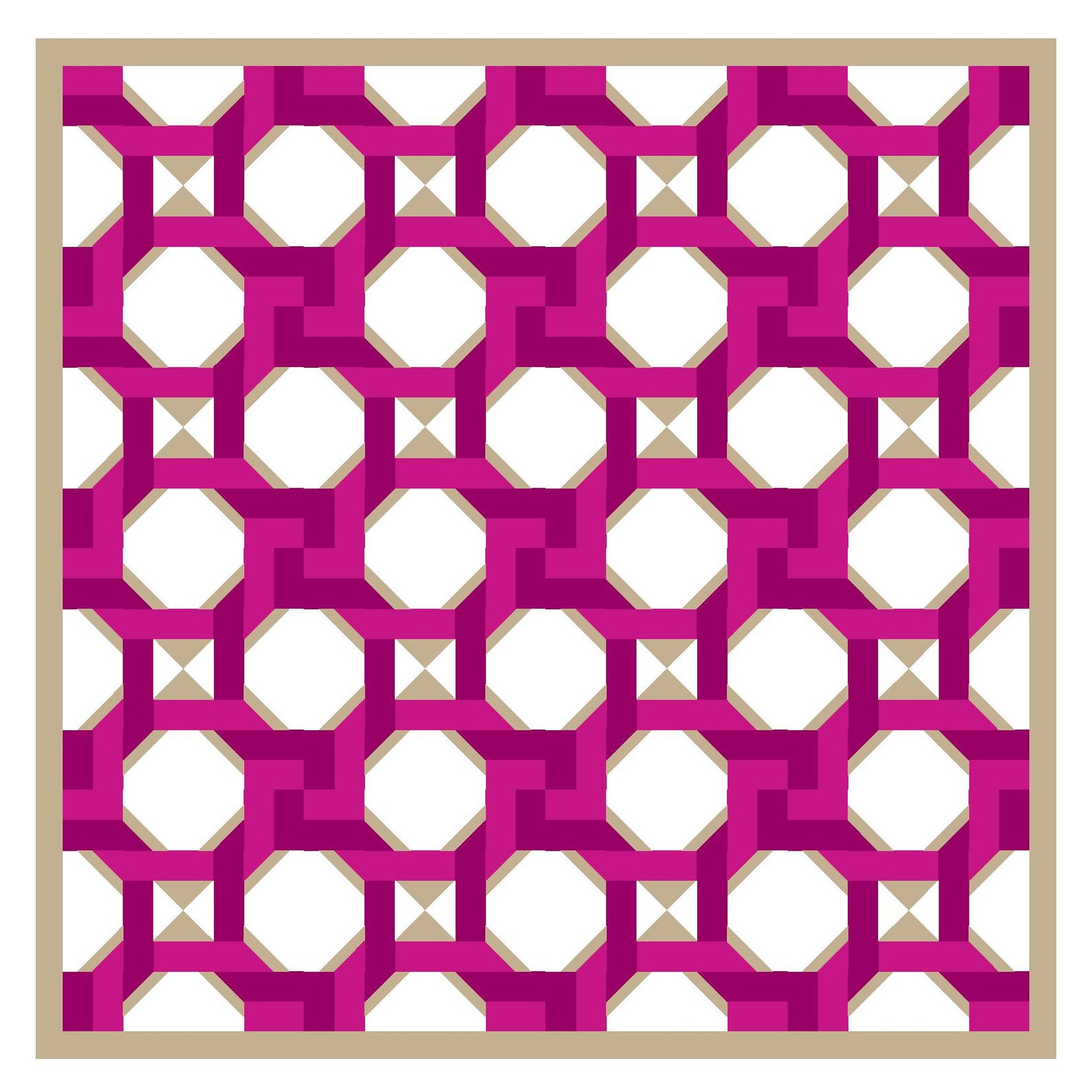 Foundation Paper Piecing Pattern Deliciously Plaited Geometric Quilting ...