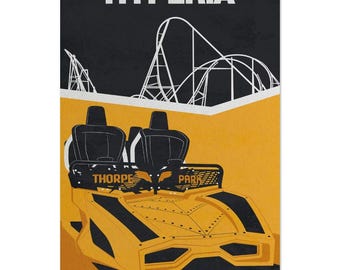 COLOSSUS, Thorpe Park || Classic Matte Paper Poster || 30x45 Cm / 12x18 ...