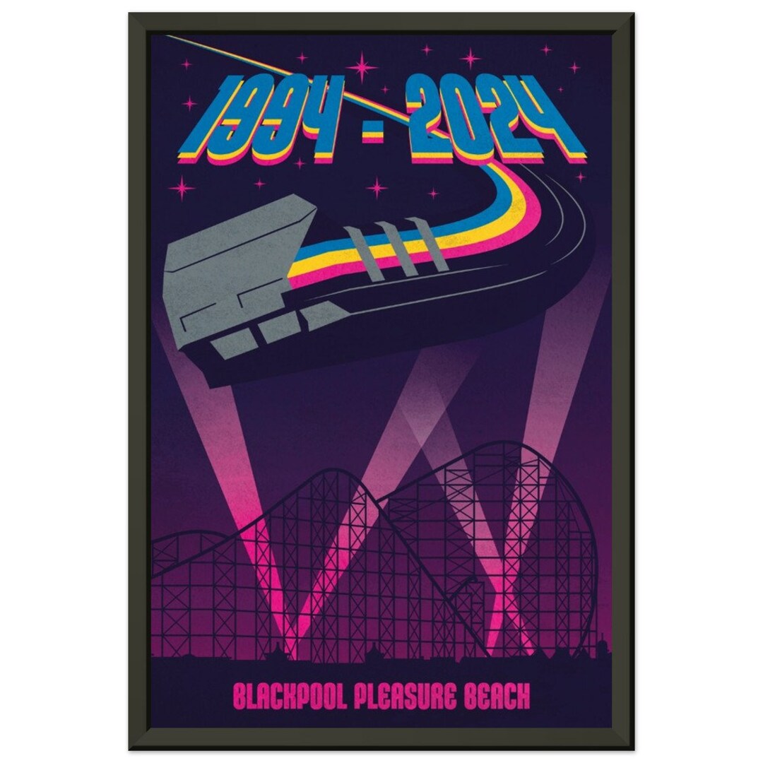 BIG ONE 30th Anniversary Premium Matte Paper Metal Framed Poster 30x45 ...