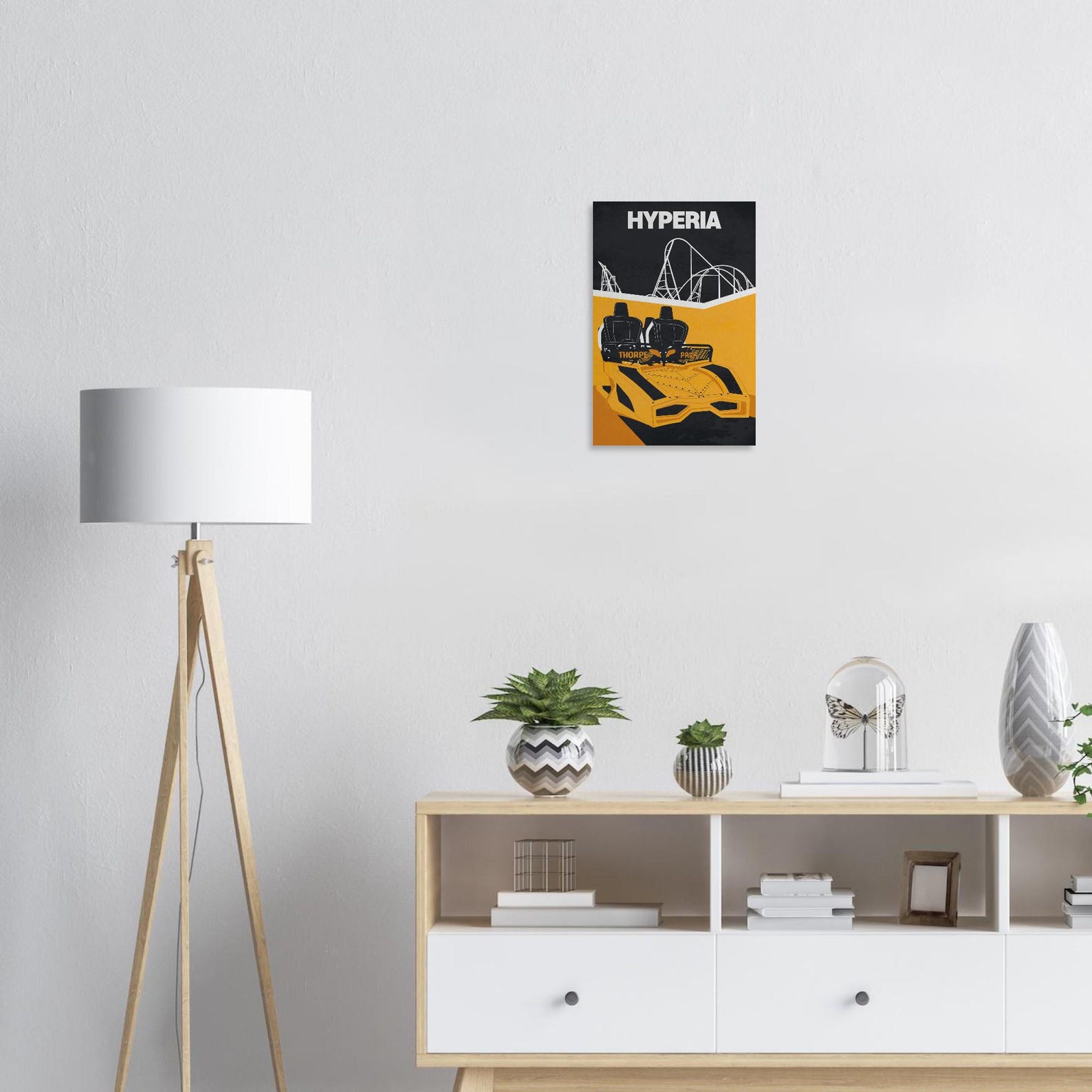 HYPERIA, Thorpe Park || Classic Matte Paper Poster || 30x45 Cm / 12x18 ...