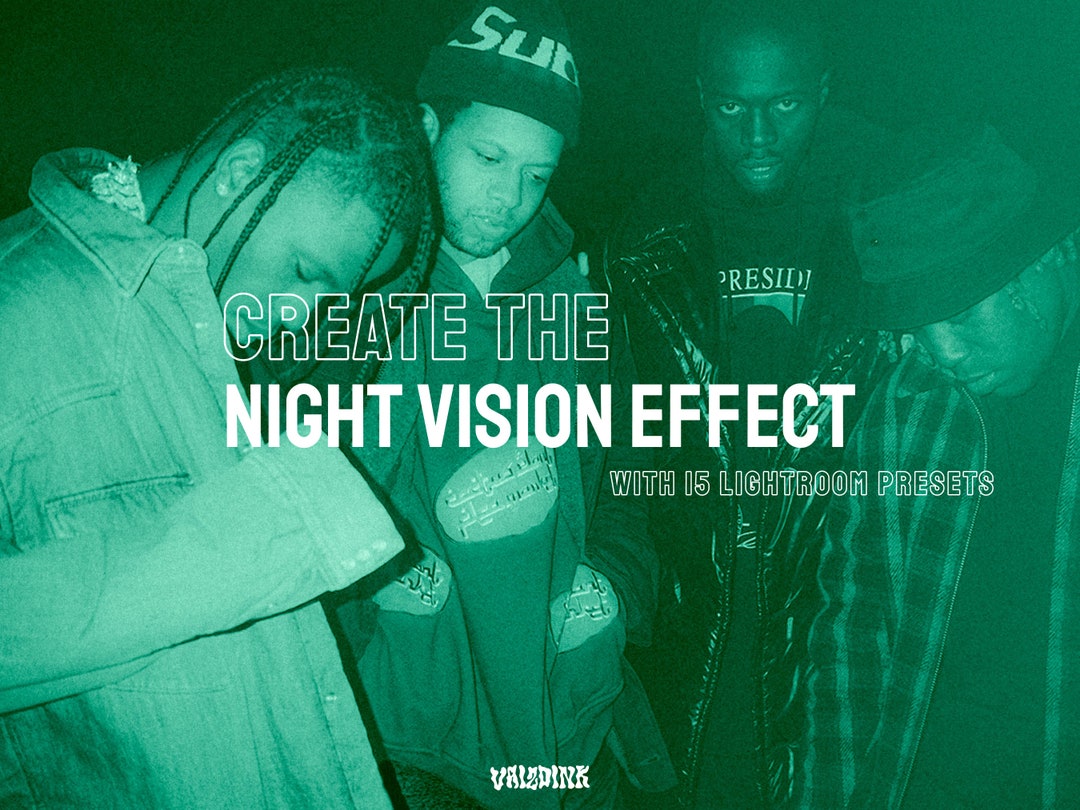 15 NIGHT VISION EFFECT Presets, Lightroom Mobile & Desktop Preset ...