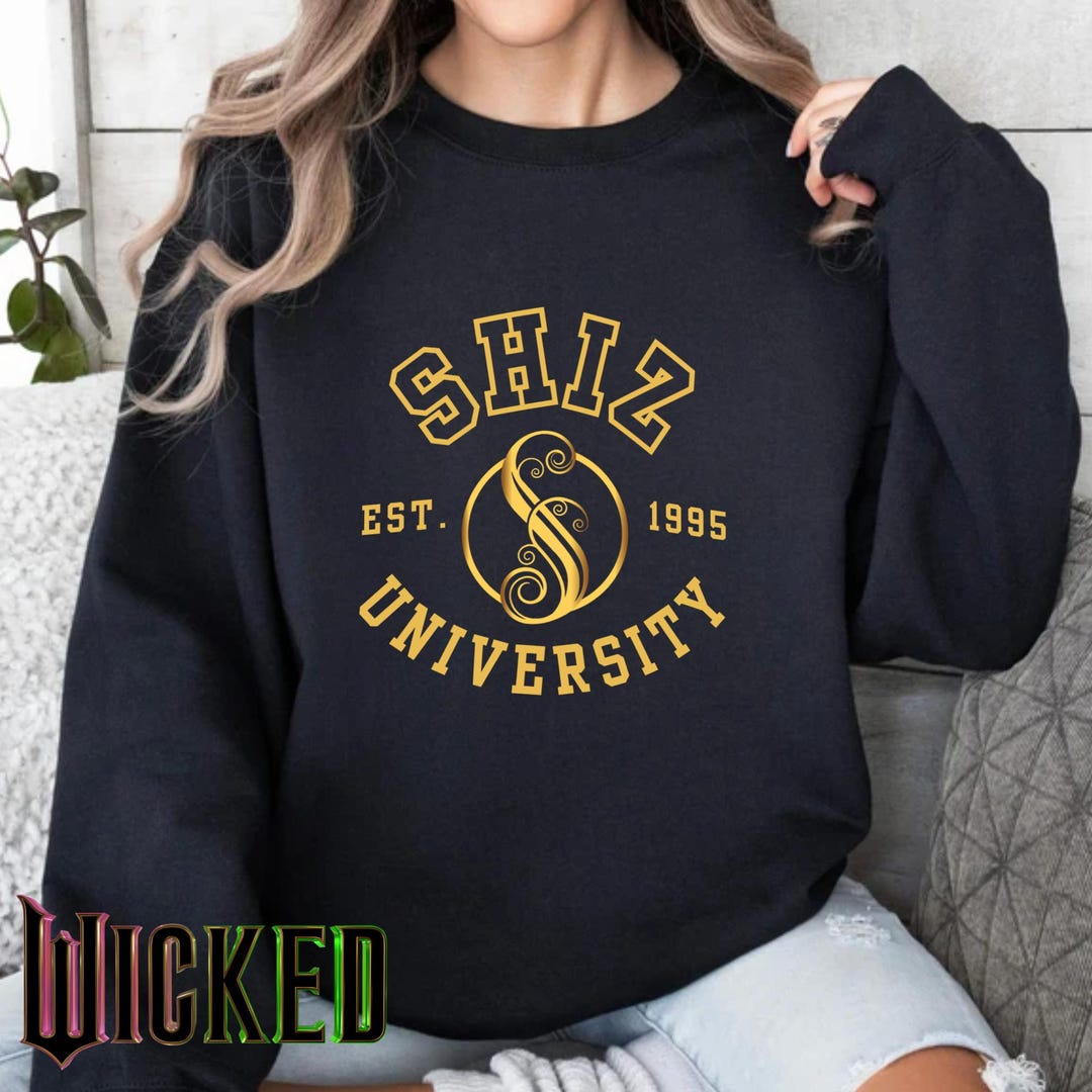 Wicked Shiz University Unisex Heavy Blend™ Crewneck Sweatshirt | Musical Theatre Sweatshirt ...