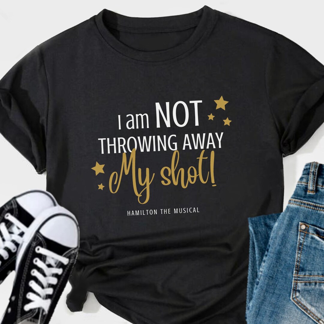 Hamilton the Musical Organic Creator T-shirt - Unisex | Musical Theatre ...