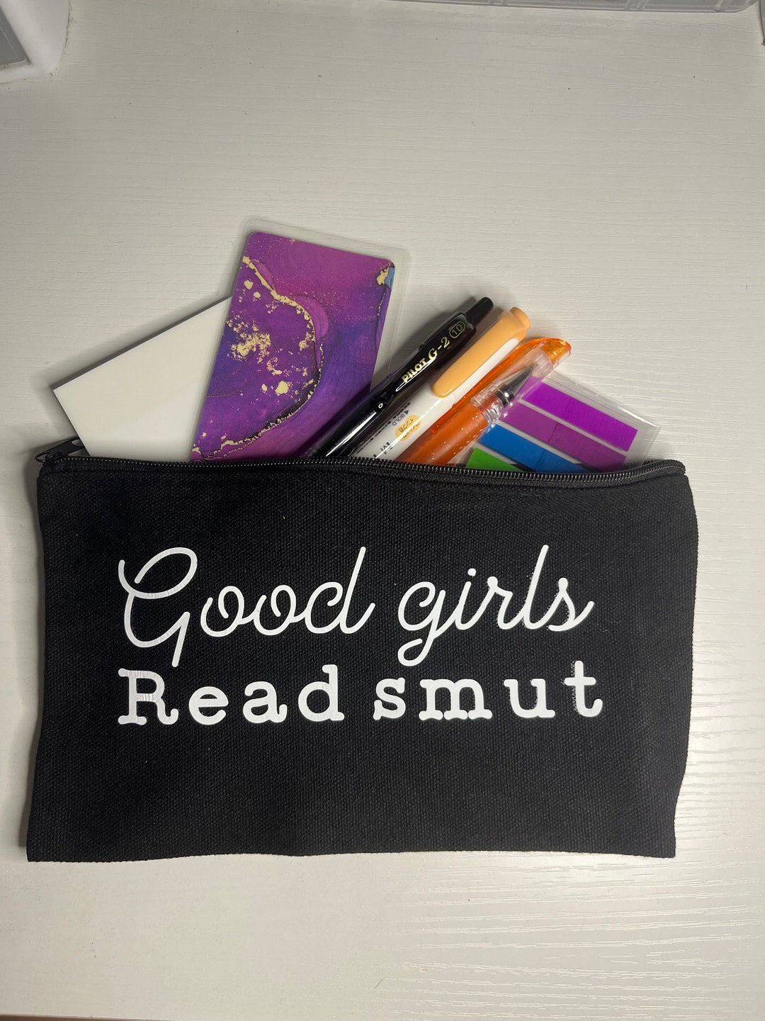Book Annotation Kit Sticky Tab, Bookmark, Pouch - Etsy