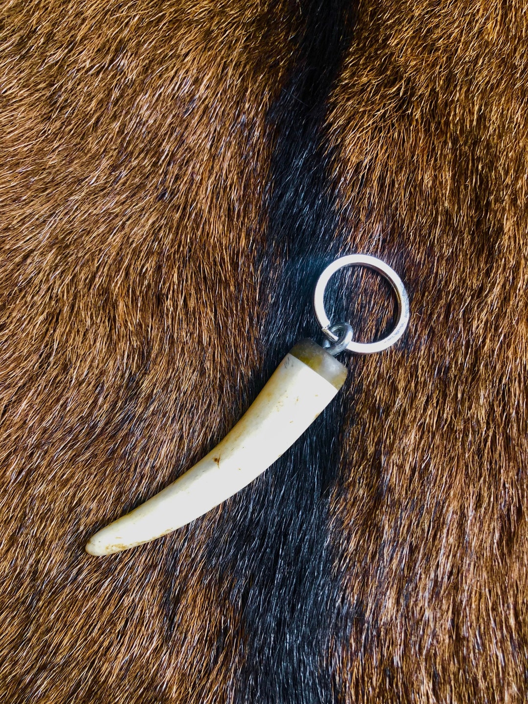 Handmade V16 Deer Antler Keychain Custom Made Keychain - Etsy