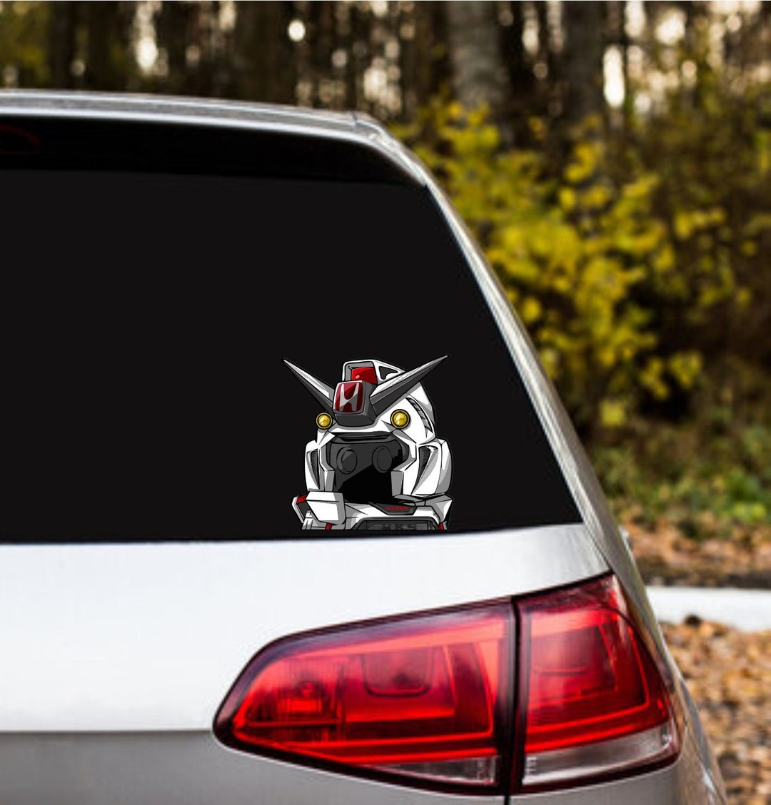 Asimo Robot Peeker Peeking Peek Car Vinyl Stickers - Etsy