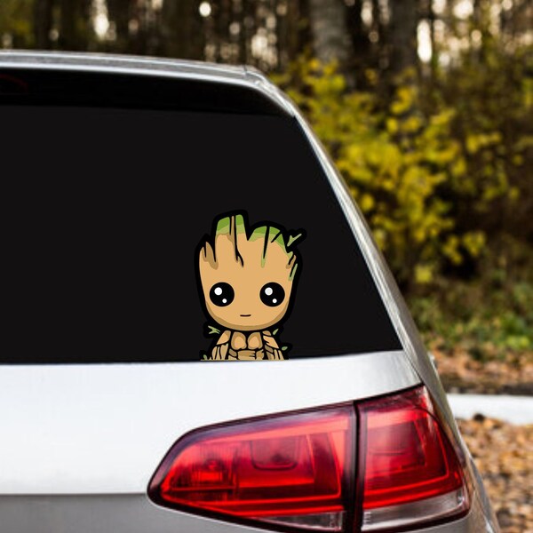Groot Laptop Sticker - Etsy