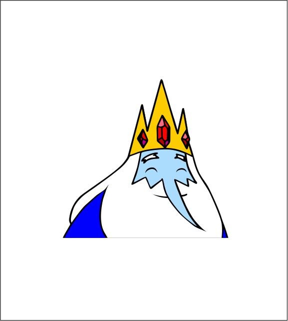 Ice King Peeker Peeking Peek Car Vinyl Stickers Anime Stickers Laptop ...