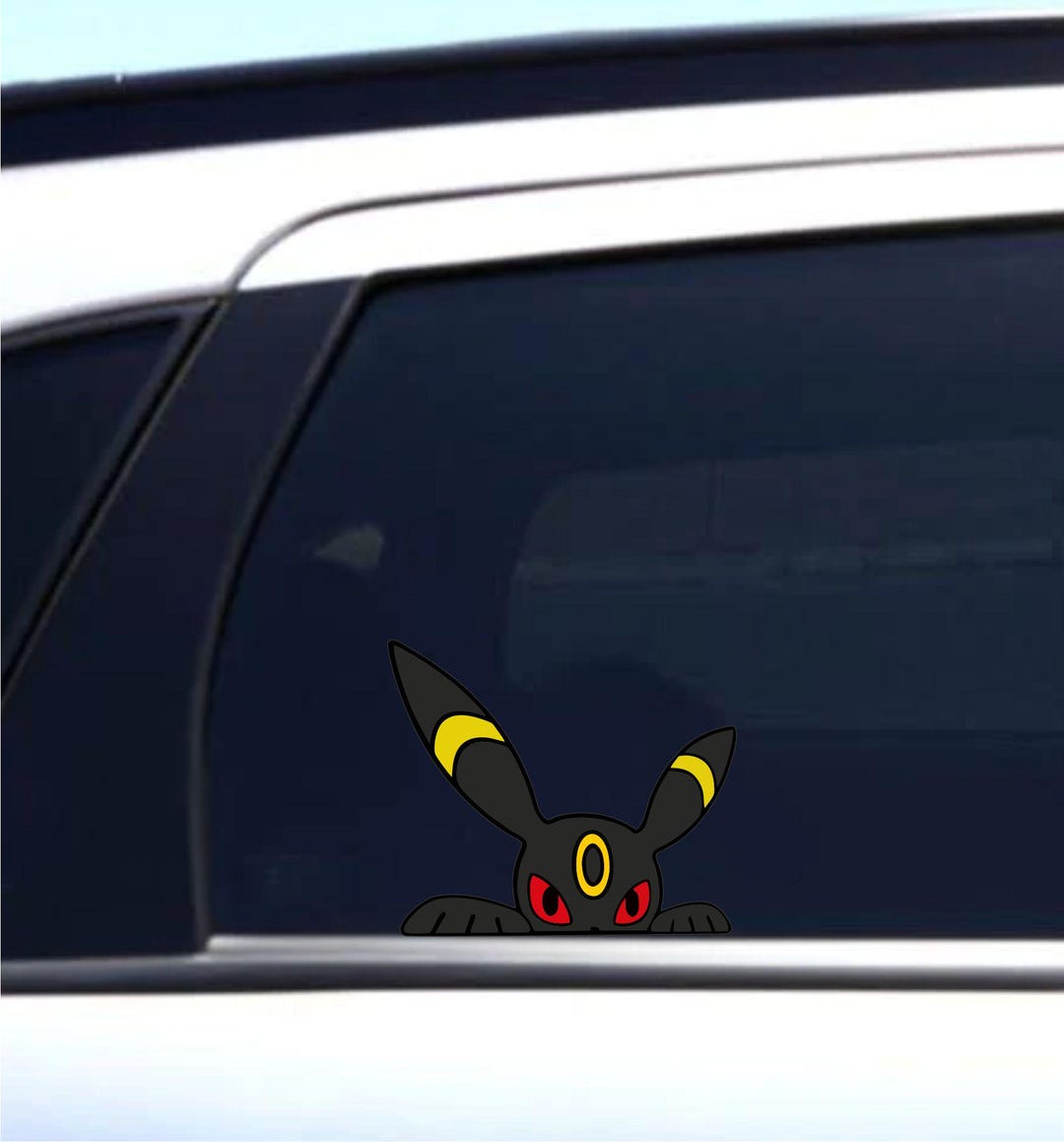 Umbreon Peeker Peeking Eevee Evolution Anime Car Decals Pokemon Laptop ...