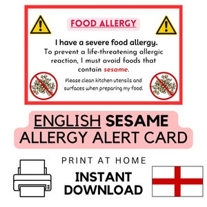 AllergyAware - Etsy UK