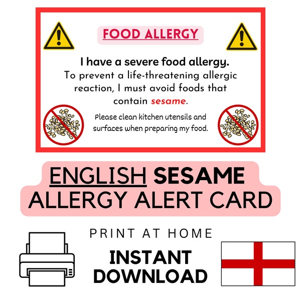 AllergyAware - Etsy UK