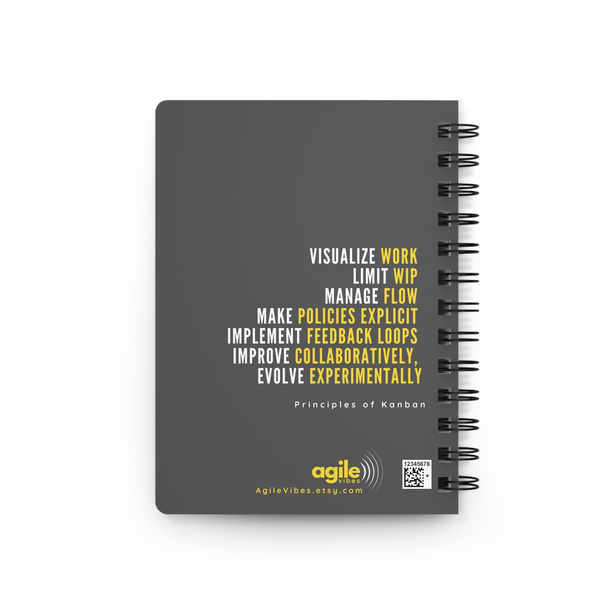 To Do, Doing, Done. Kanban Notebook (grey) - Etsy