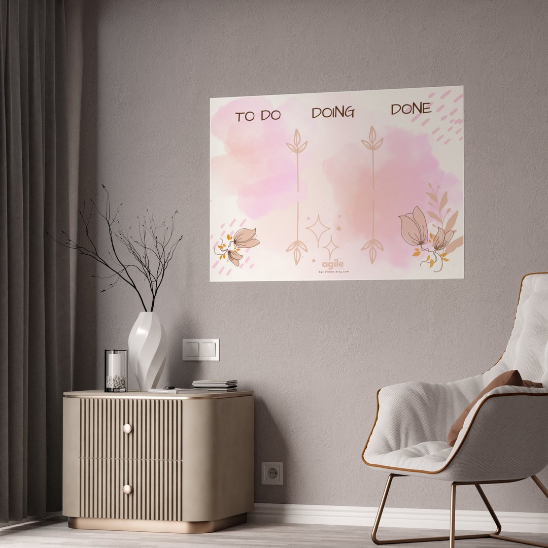 Personal Task Board - Personal Kanban Board (kendra Design) - Etsy