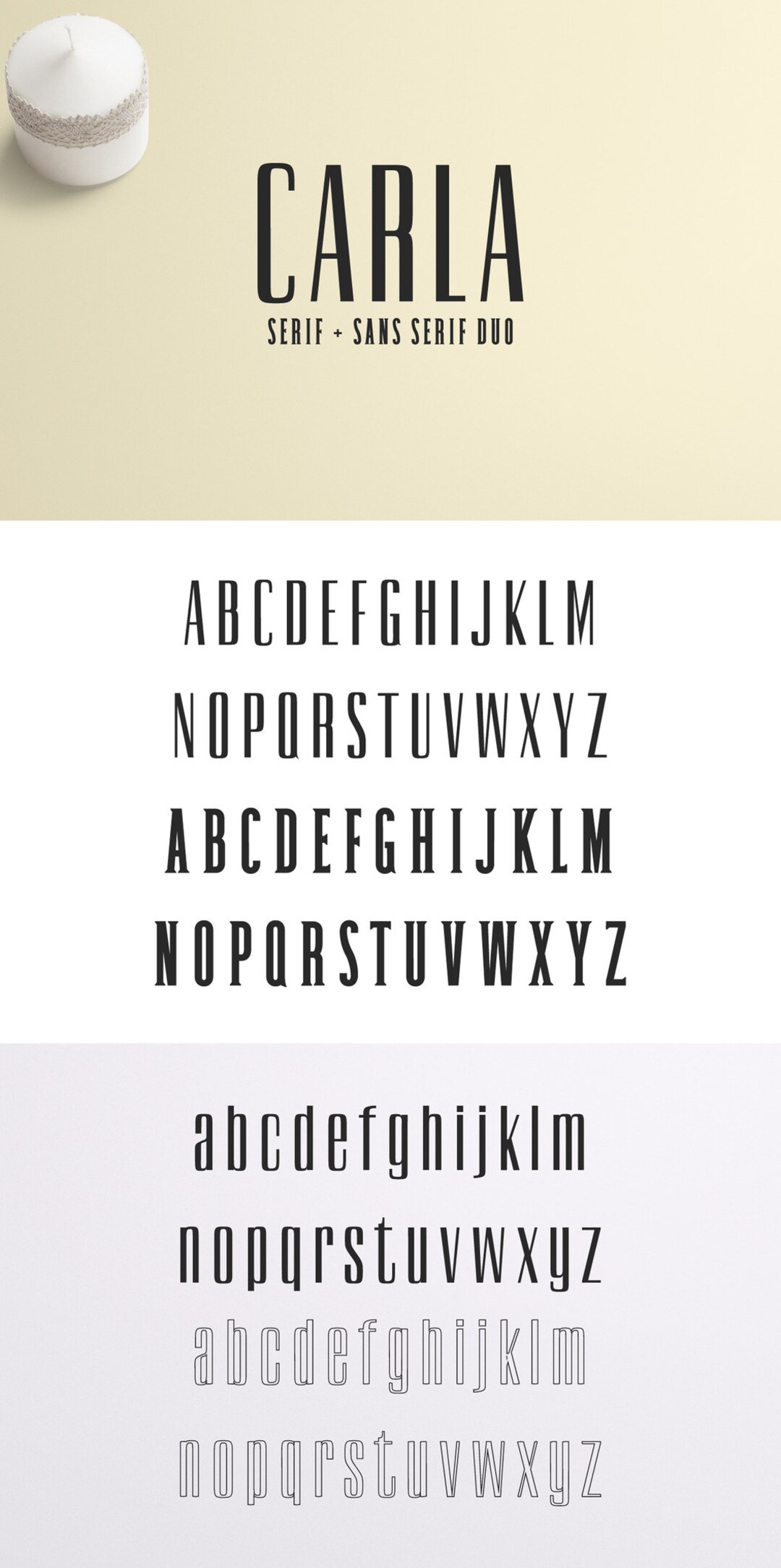 Carla Duo 8 Font Ligature Font Canva Font Cricut Font - Etsy