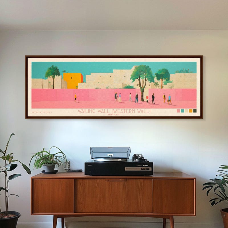 Panoramic Wall Art Israel - Etsy