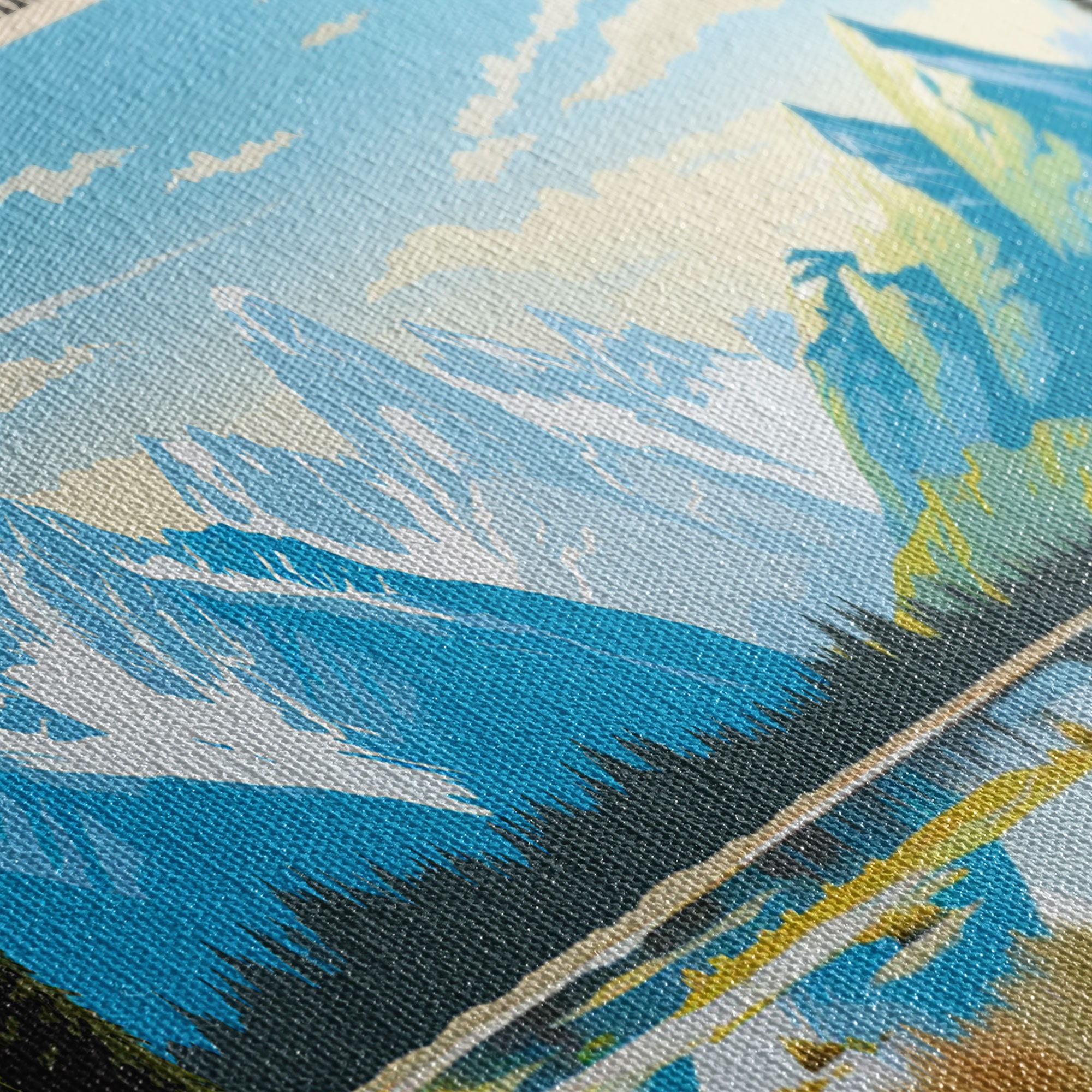 Grand Teton National Park Panoramic Wyoming Travel Art - Etsy