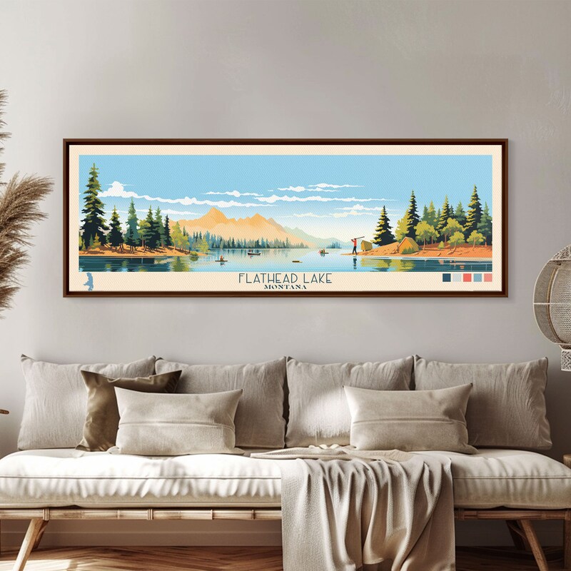 Flathead Lake Art - Etsy
