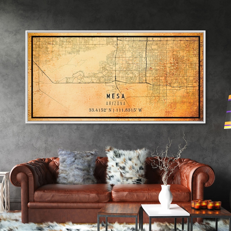 Distressed Map - Etsy