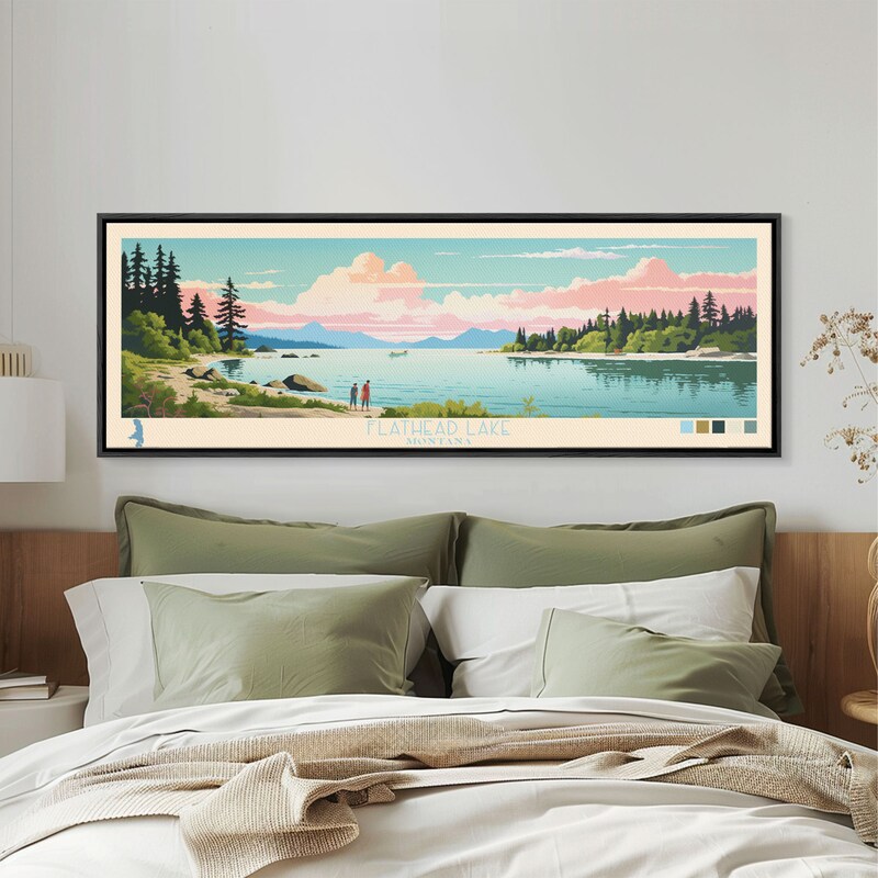 Flathead Lake Art - Etsy