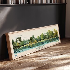 Walden Pond Canvas Print: Massachusetts Lake House Decor - Etsy