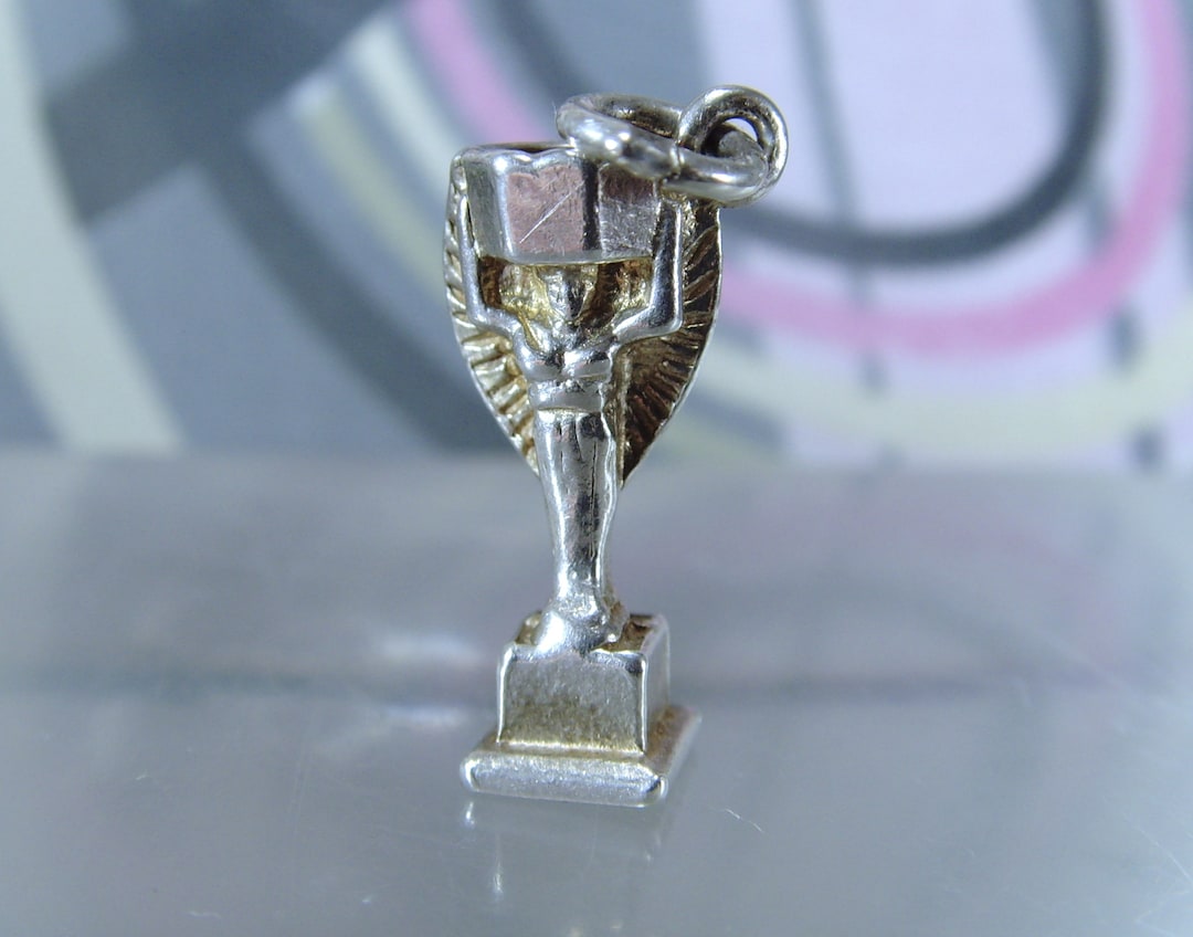Vintage 1960s the World Cup by Jules Rimet Trophy 1966 Silver Charm - Etsy