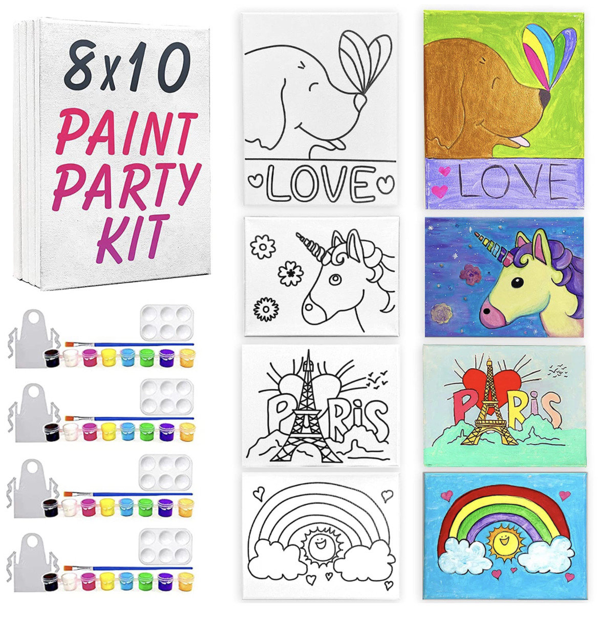 Paint Kits for Kids! Complete With All Supplies - Etsy
