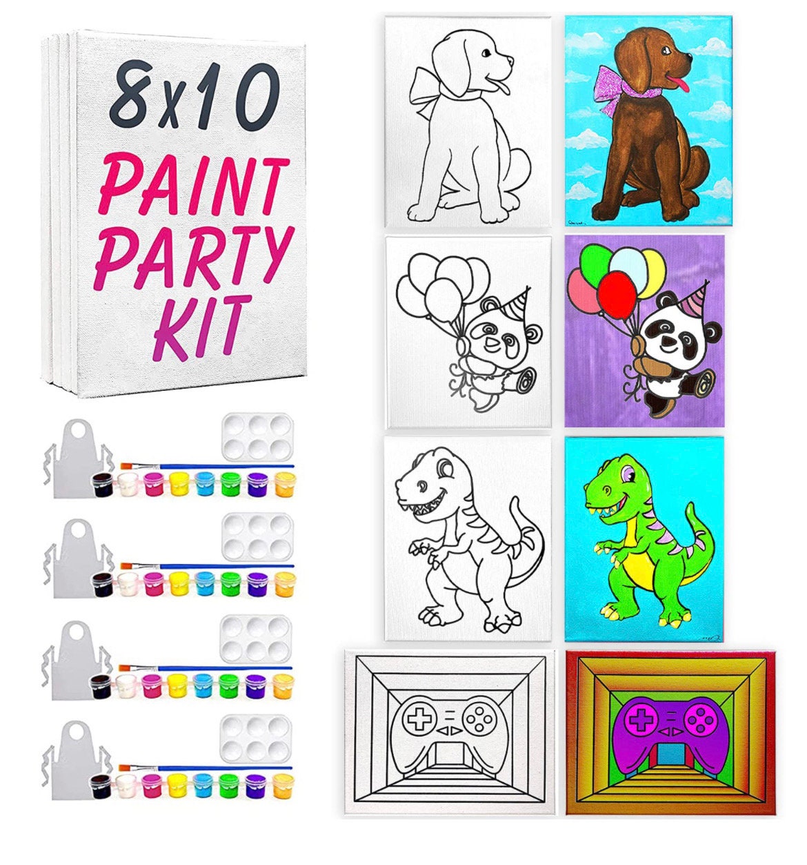 Paint Kits for Kids! Complete With All Supplies - Etsy