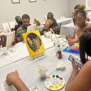 PAINT & SIP PARTY Kits! Complete With All Supplies Included - Etsy