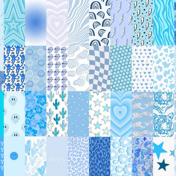 Preppy Wall Collage - Etsy