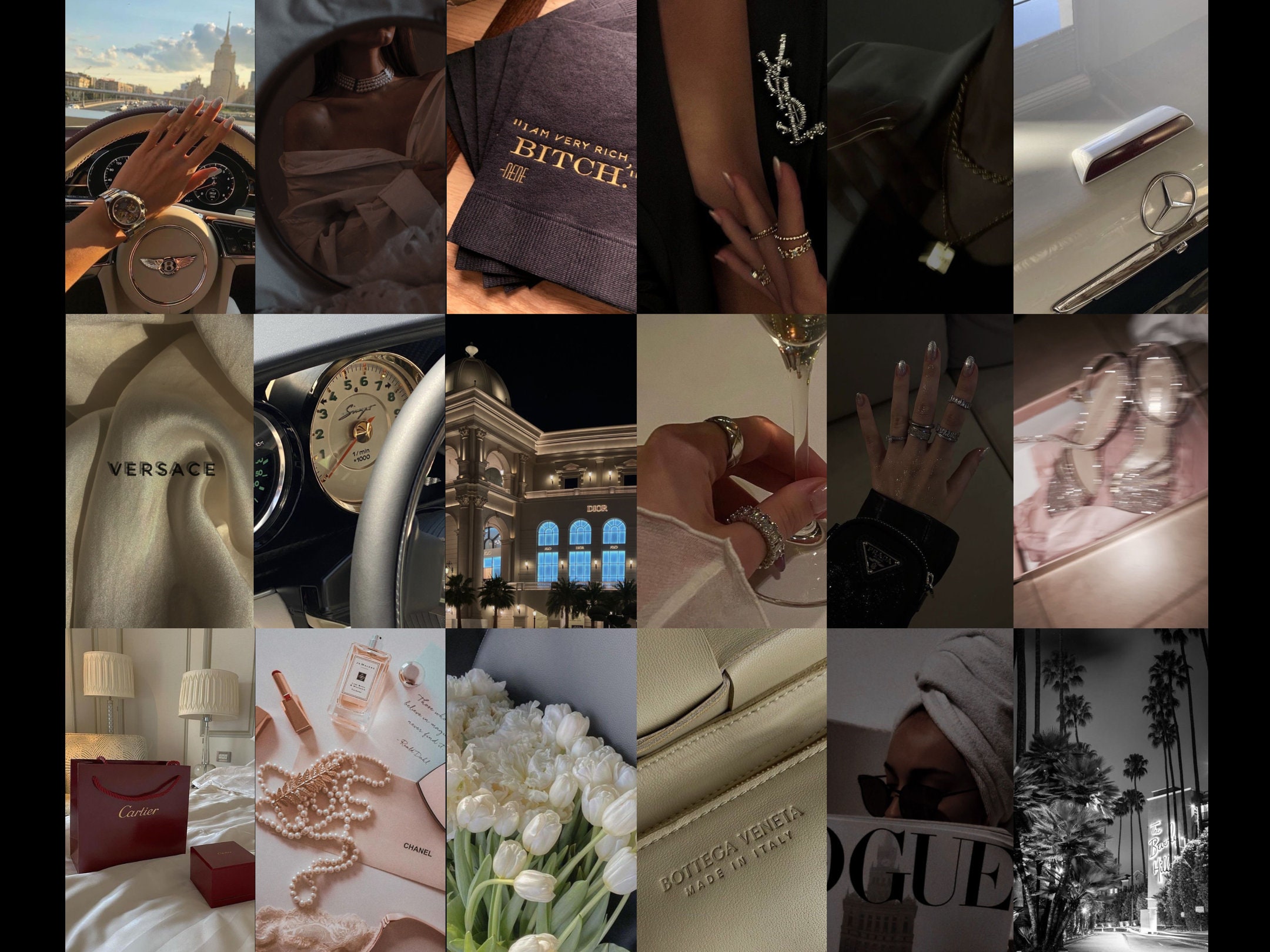 98pcs Classy Deluxe Wallpaper Collage printable Digital - Etsy