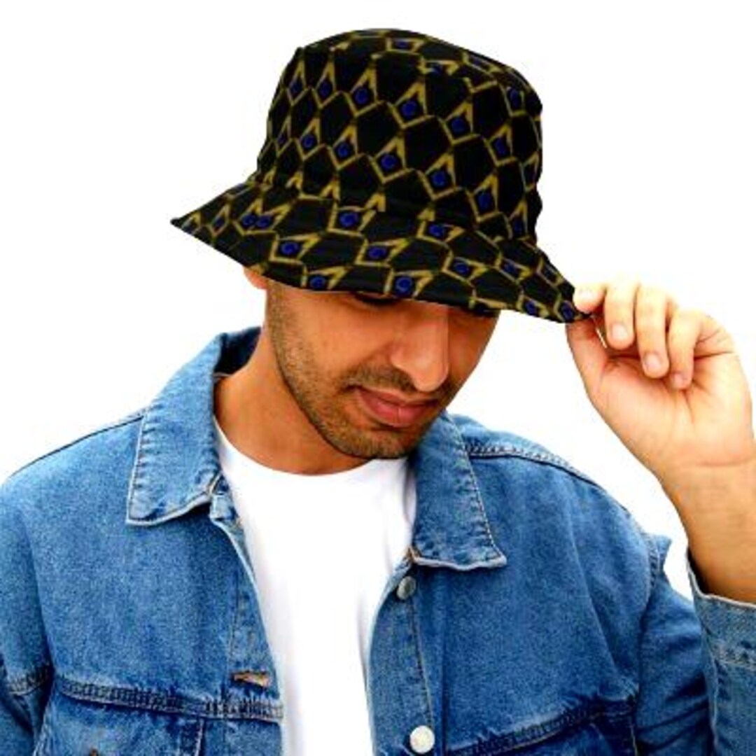 Mason Bucket Hat With Compass and Square All Over Print - Etsy