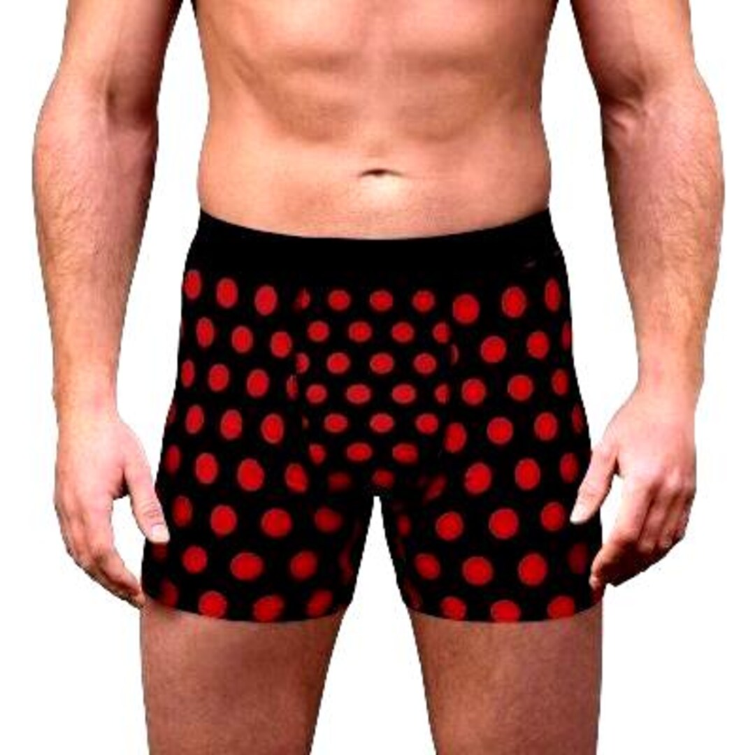 Retro Polka Dot Men's Boxer Briefs All Over Print - Etsy