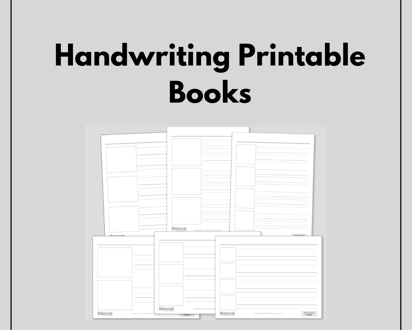 Cursive Handwriting Practice Sheets | Printable Handwriting Workbook ...