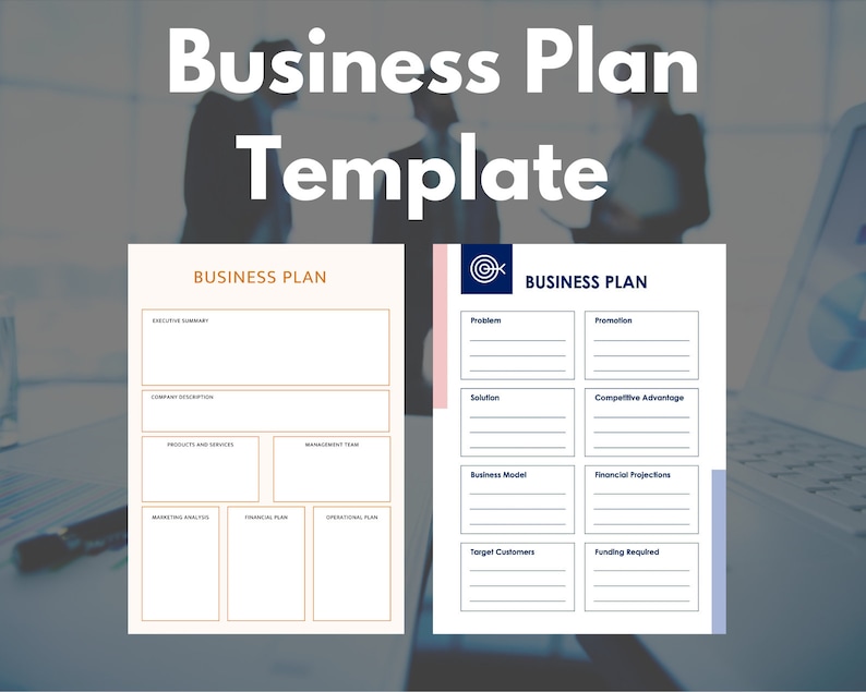 Business Plan Template | Business Guide | Template for Start up Small ...