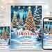 Editable Christmas Party Invitation: Holiday Dinner (digital ...