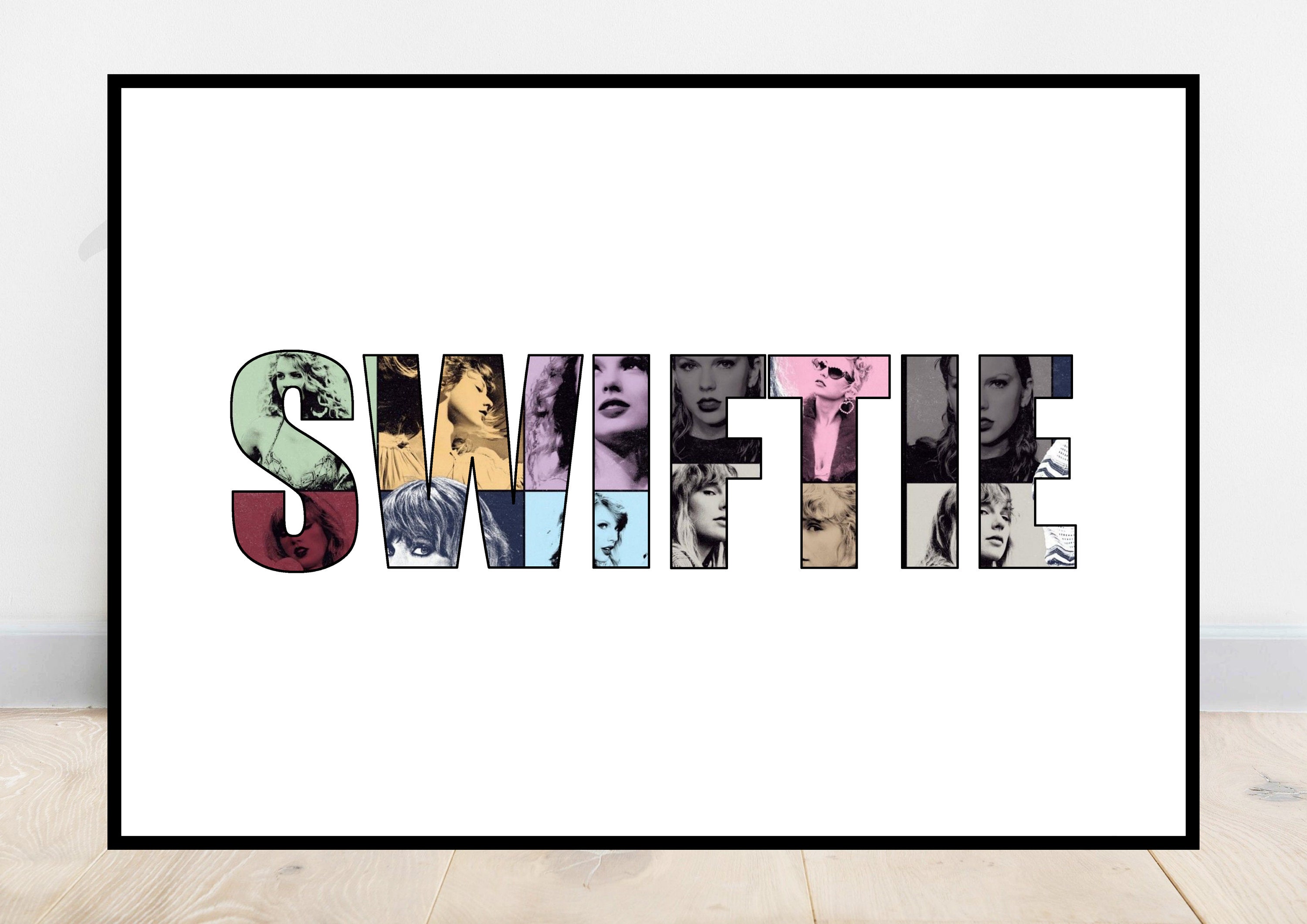 Taylor Swift Personalised Swiftie Print Swiftie Poster Birthday Present ...