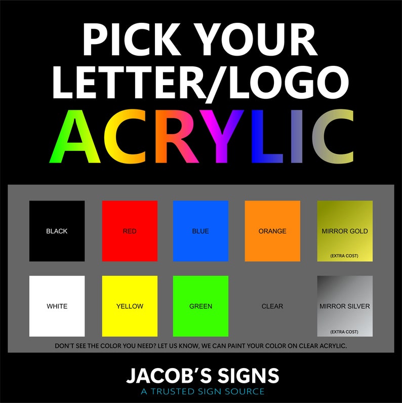 3D Custom Sign | Acrylic Sign | Logo Sign | Business Sign | Salon Sign ...