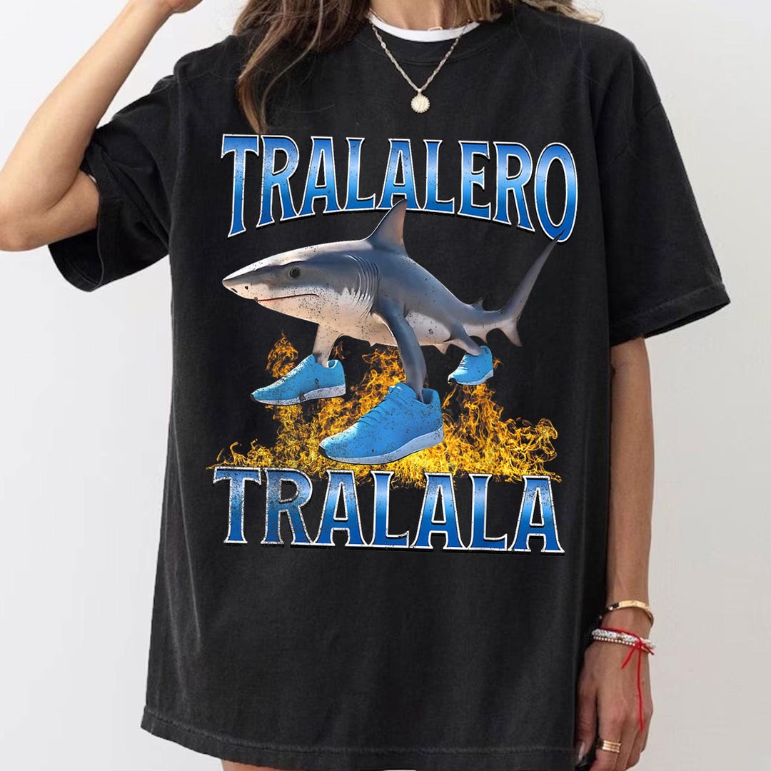 Tralalero Tralala Shark Meme PNG Files, Funny Graphic Png, Fun Adult ...