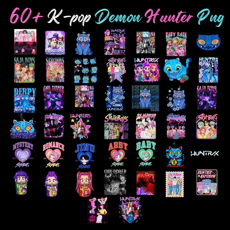 Kpop Demon Hunters Art - Etsy