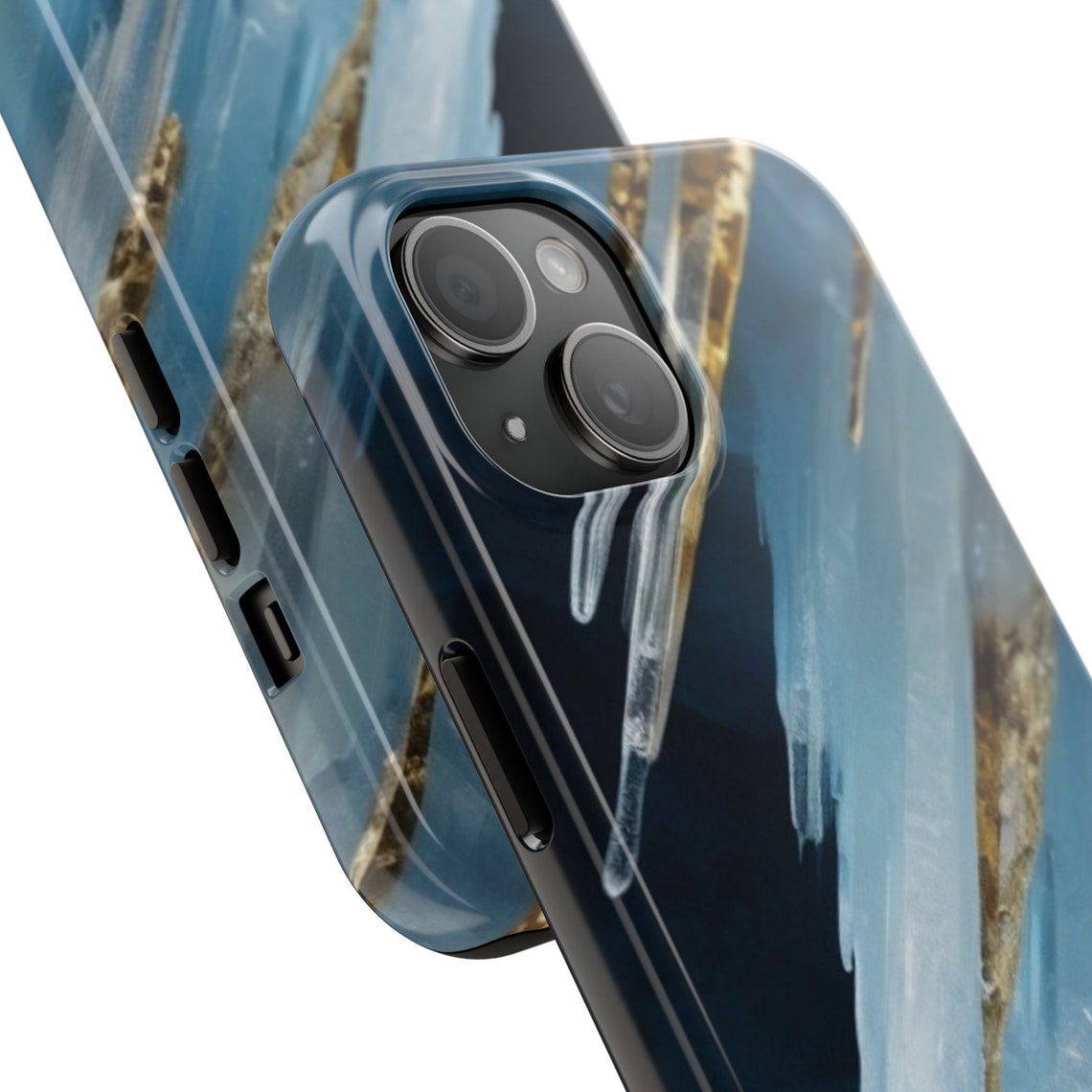 Icy, Gold Ice, Frosty, Magical, Cold Cover, Tough Phone Case - Etsy