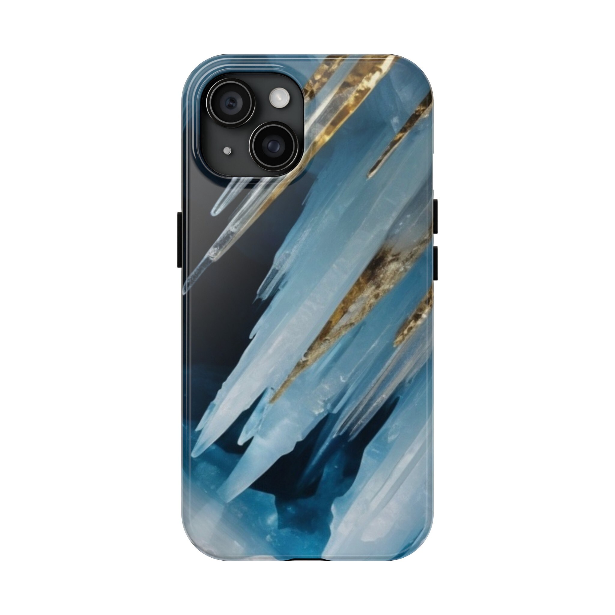 Icy, Gold Ice, Frosty, Magical, Cold Cover, Tough Phone Case - Etsy