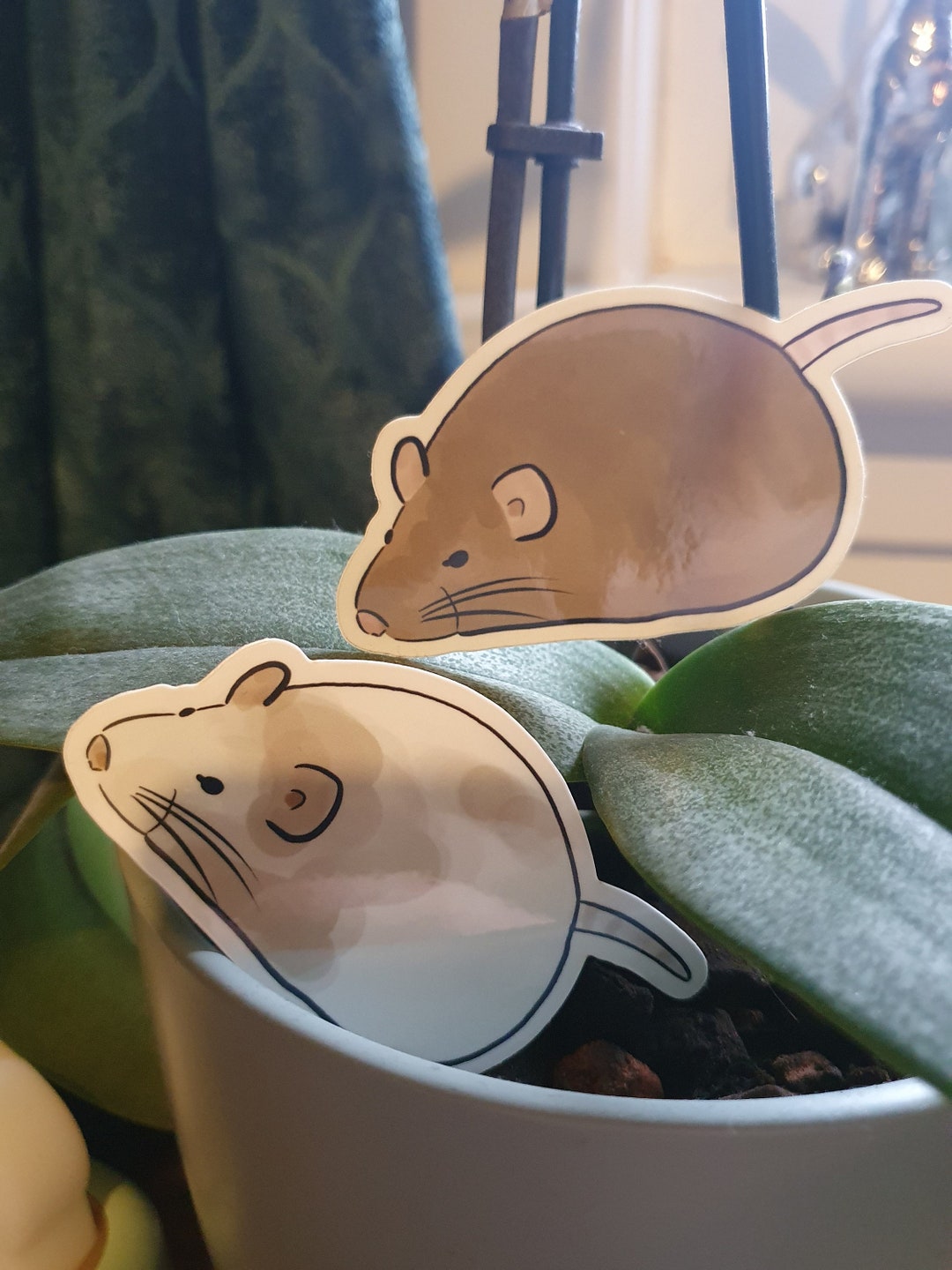 Ratty Rat Stickers - Etsy