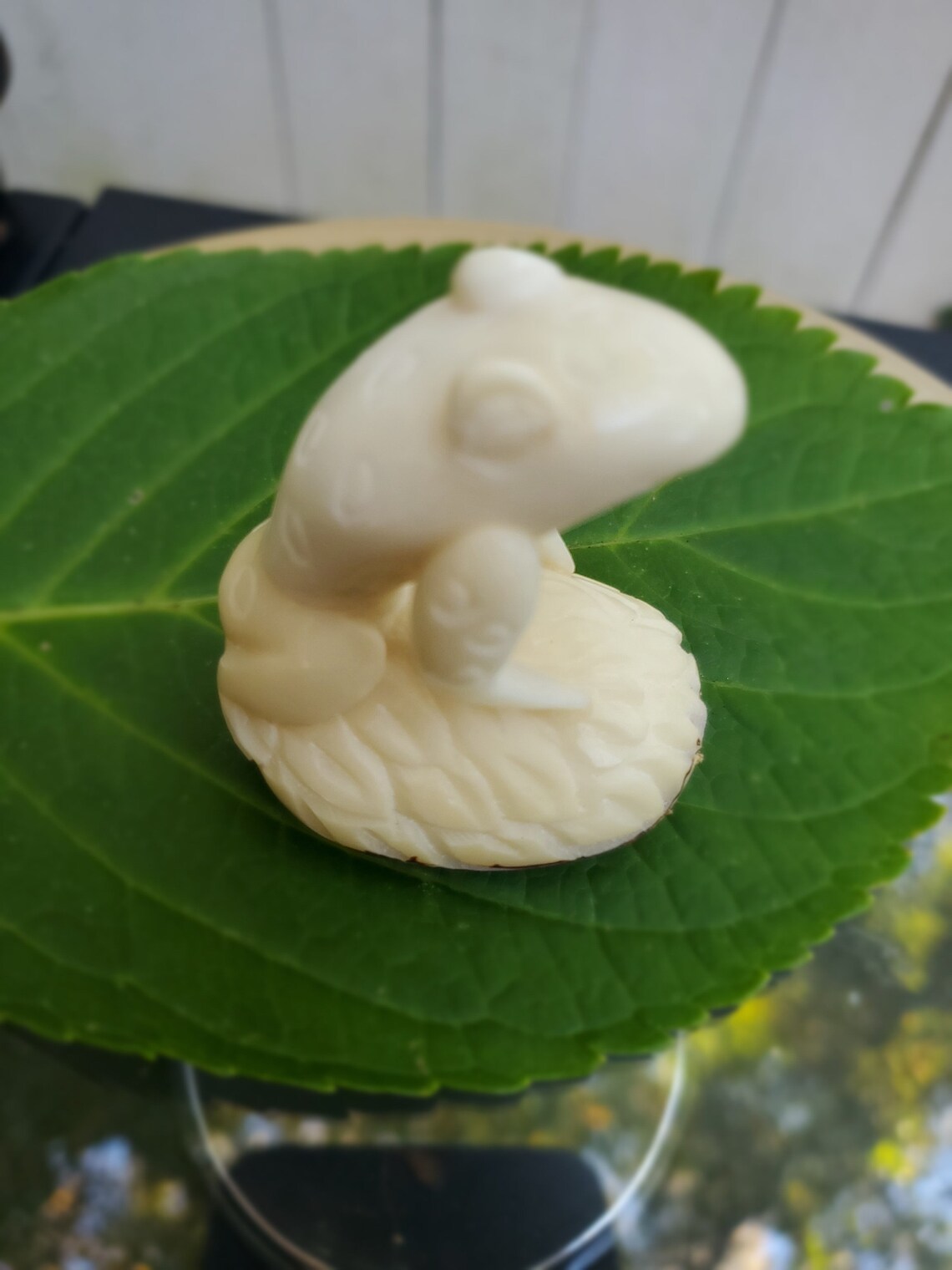 Frog Tagua Nut Figurine - Etsy
