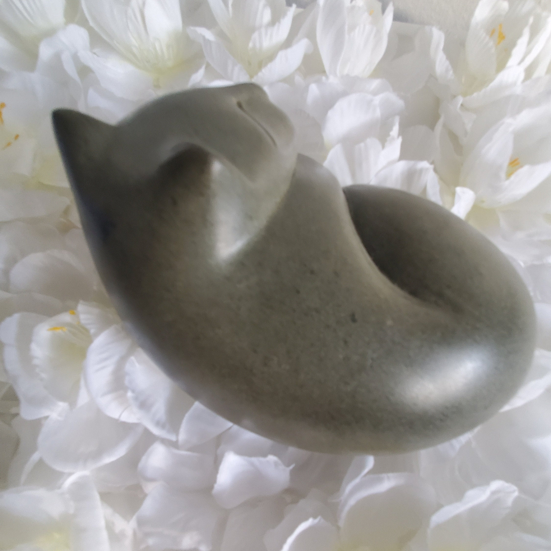Grey Cat Soapstone Carving, Paperweight, Decorate Cat - Etsy