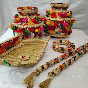 Phulkari Jaggo Set ,jaggo Night,ghdoli for Sangeet Pakistani and Sikh ...