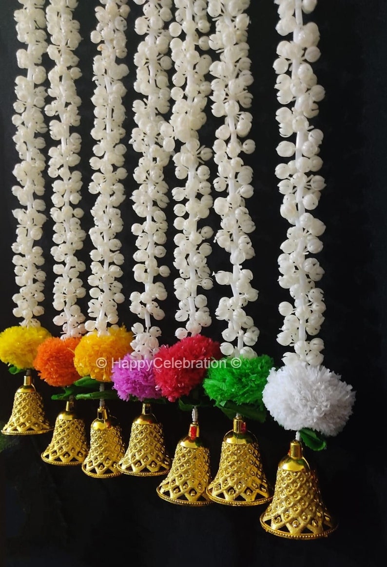 Indian/ Pakistani Wedding Backdrop Decorative Garland Indian Wedding ...