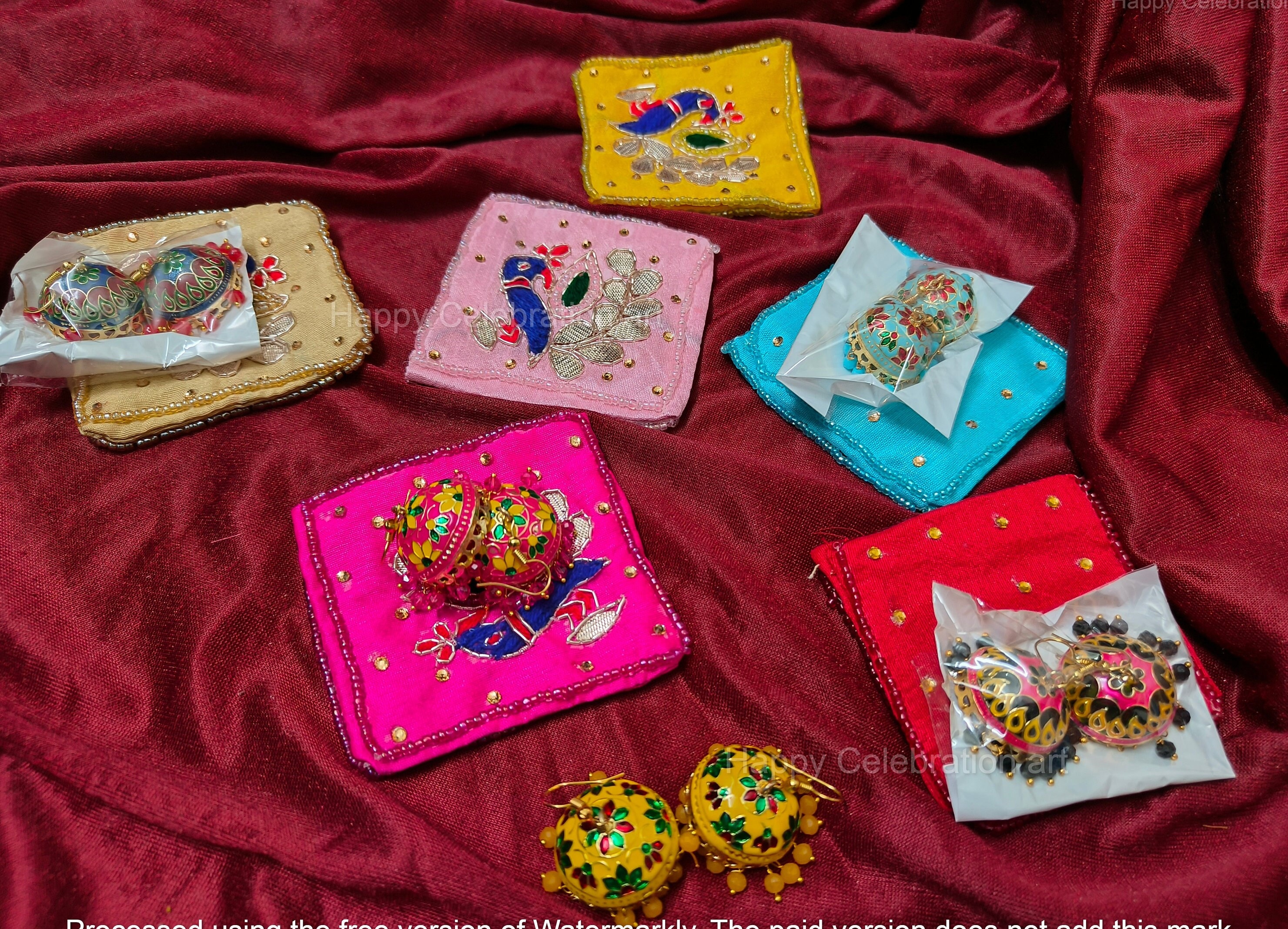 Rakhi Special Gift Combo, Haldi Mehendi Gift Combo. Bhaji Gift, Pouch ...