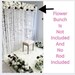Nikah Pardah Partition Floral Hangings With Jasmine String for Islamic ...