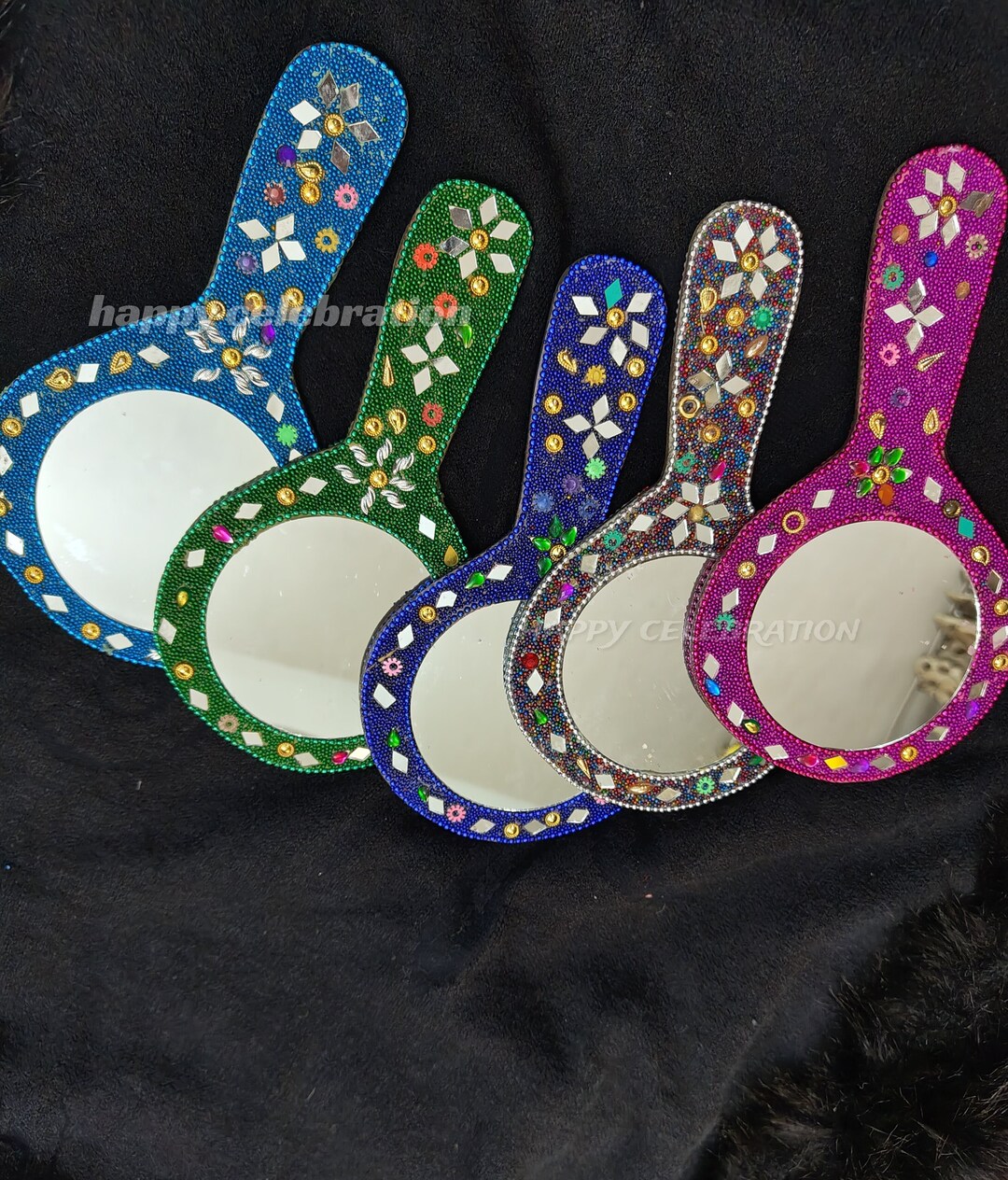 Indian Style Mirror, Return Gift, Haldi Mehendi Gift, Sangeet Gift ...